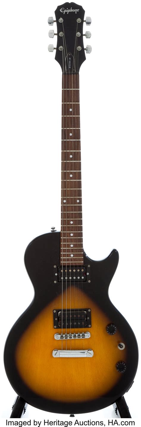 Epiphone Single Cut Sunburst Solid Body Electric Guitar Serial Lot