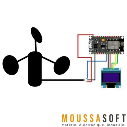 Comment utiliser Anémomètre Capteur de vitesse du vent avec Arduino et