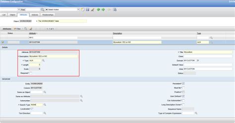 making yorn field required in maximo