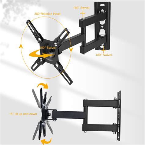 360° Rotating Tv Mount Stand For 42 Inch Tv Primecables