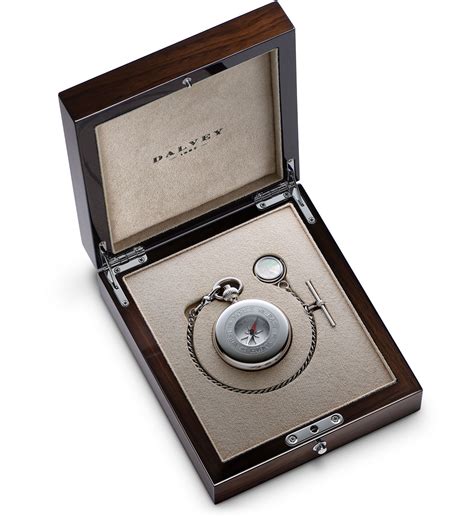 Presentation Pocket Compass Half Hunter White And Albert Dalvey