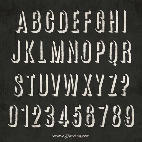 فایل طرح وکتور حروف الفبا انگلیسی لایه باز پارشن