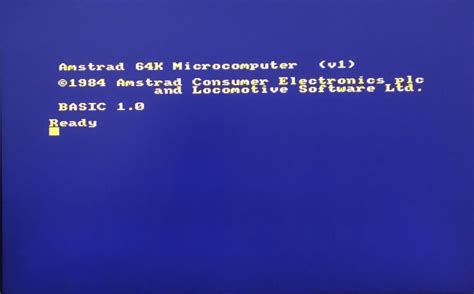 emulador de amstrad cpc464 con lilygo ttgo vga32 notas sobre robótica