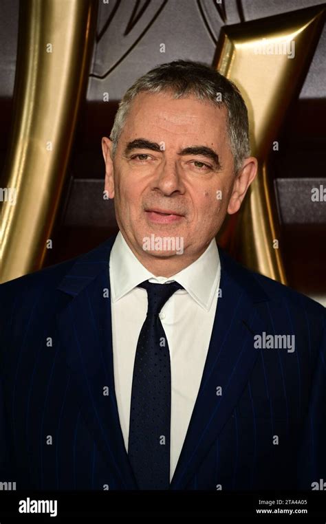 London Uk 28th Nov 2023 Rowan Atkinson Attends The Warner Bros