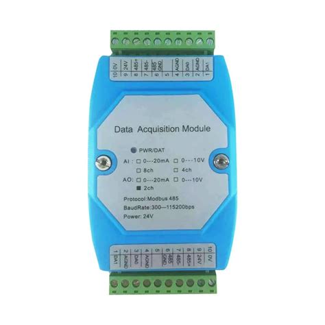 4 20ma Analog Data Acquisition Module Input And Output To Rs485 Mdobuu
