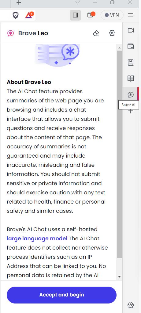 `brave Ai` Tooltip Text On The Sidebar Should Read `brave Leo` · Issue