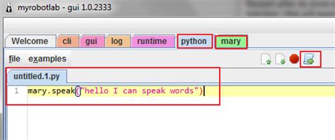 Quick Speech Test With MyRobotLab MyRobotLab