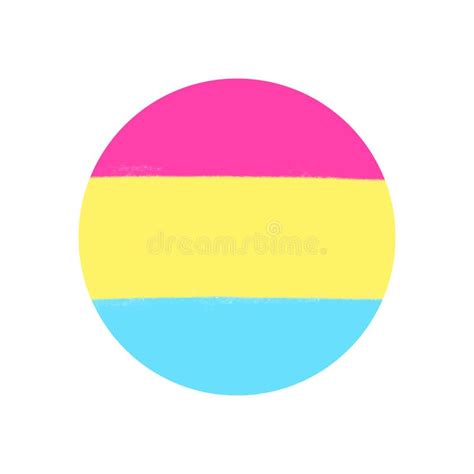Pansexual Movement Lgbt Symbol Color Flag Sexual Minorities Gays And