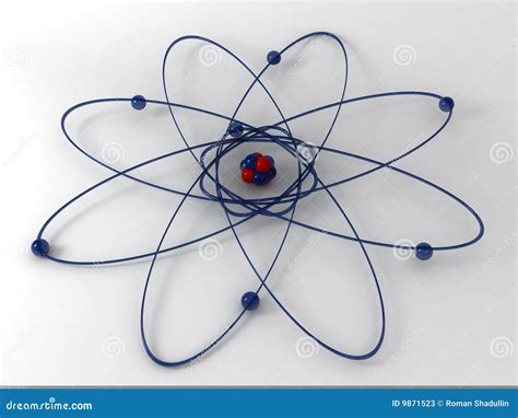 3d Atom Model Silicon