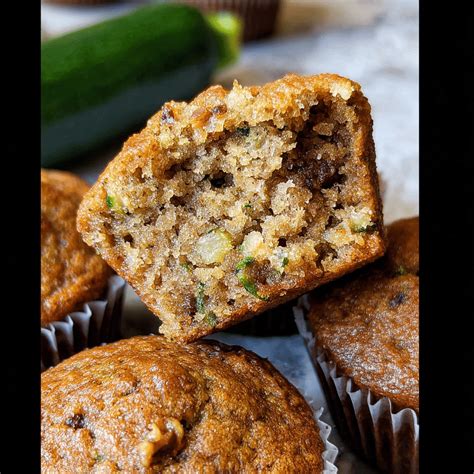 Easy Zucchini Bread Muffins With Walnuts Recipe