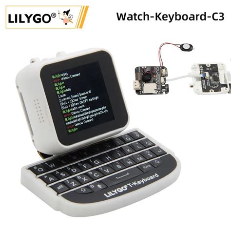 Lilygo® Watch Keyboard C3 V10 Esp32 C3 T Watch Expansion Module Qwerty