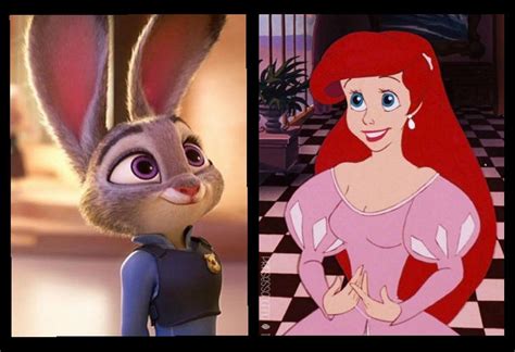 Ariel And Judy Hopps By Carlosuriel13 On Deviantart
