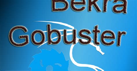 Bekra Gobuster Nuget Packet Ebubekir Bastama Ebubekir Bastama