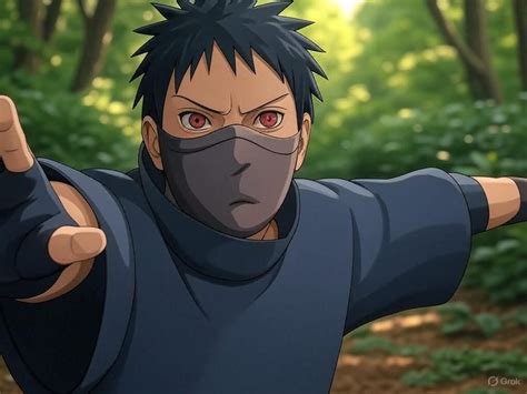 How To Draw Obito Uchiha Anime Character Step By Step