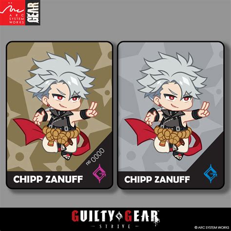 Guilty Gear Strive Precious Chibi Card Chipp Arcshopus