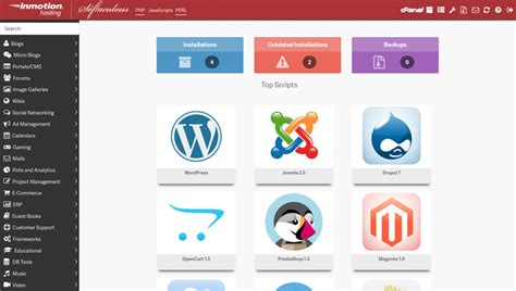 Softaculous Product Guide Inmotion Hosting