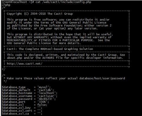 120 Beta 2 Fatal Connection To Cacti Database Failed · Issue 2117