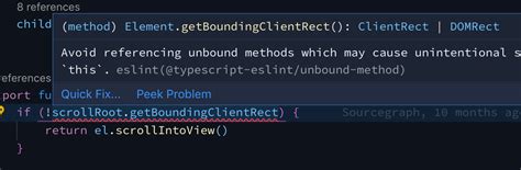 [ typescript eslint unbound method] why is rule triggered in this