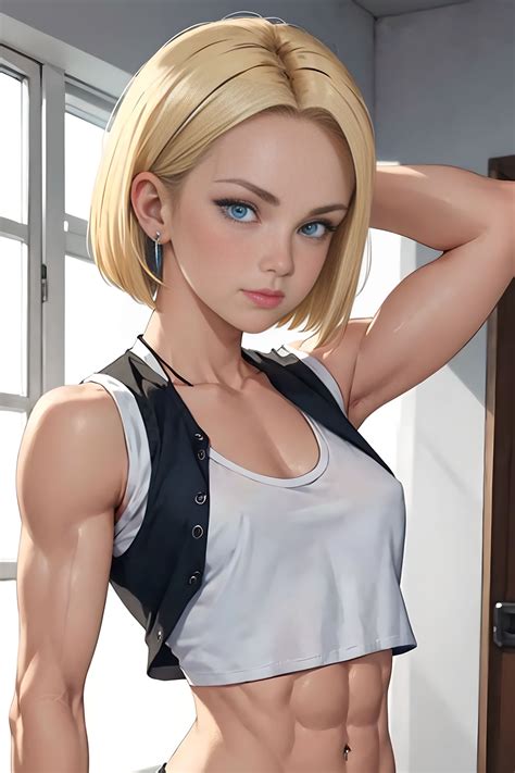 Android 18 Growth 2 By Cheesedogx On Deviantart