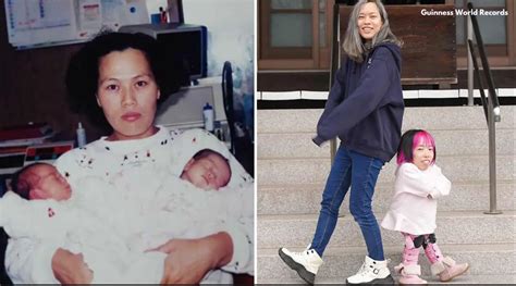 Twins Not Identical Definitely Not In Height Japanese Sisters Enter Guinness World Records