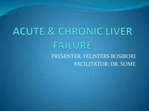 Hepatic Failurepptx