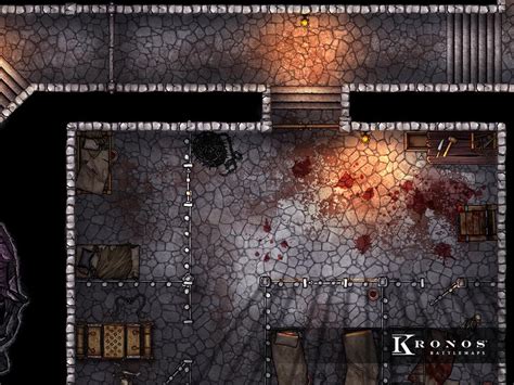 The Basement 4k Dnd Battle Map Dandd Battle Map Dungeons And Dragons