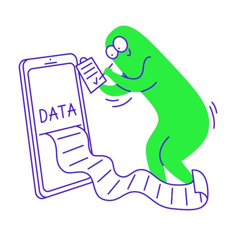 Premium Vector Keeping Record Of Data