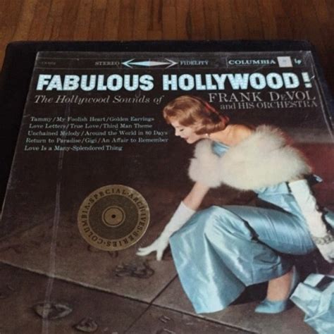 Media Frank Devol Fabulous Hollywood Vinyl Lp Poshmark