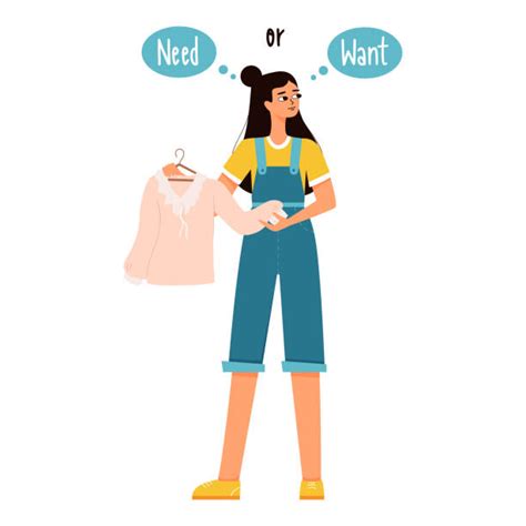 200 Wants Vs Needs Stock Illustrations Royalty Free Vector Graphics