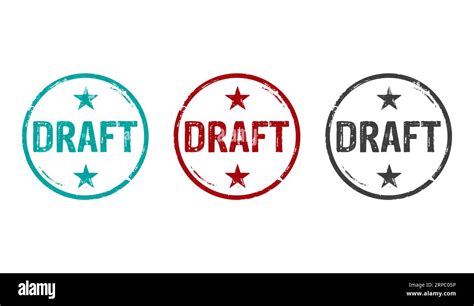 Draft Versions Cut Out Stock Images And Pictures Alamy