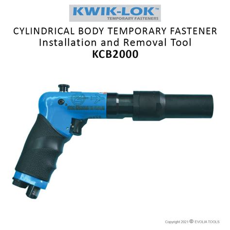 Kcb2000 Cylindrical Body Cleco Fastener Installation Tool Fsi Tools