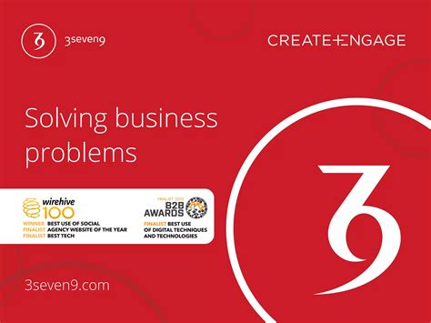 solving business problems an introduction to 3seven9 ppt