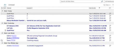 How To Group Emails In Microsoft Outlook By Date Received