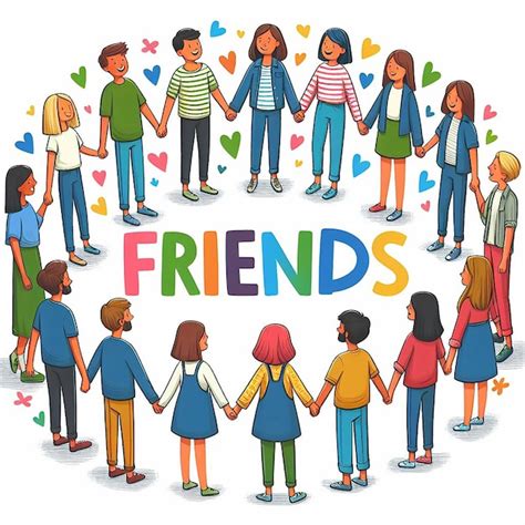 Friendship Clip Art Images Free Download On Freepik