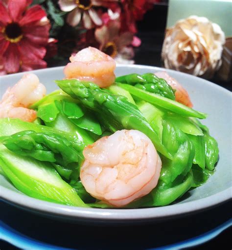 开云健康菜谱 十二道锋味复刻 虾仁炒芦笋
