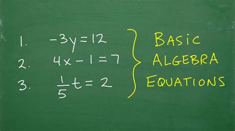 3 Basic Algebra Equations Can You Solve Them Worksheets Library