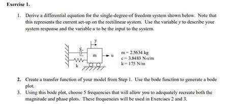 Solved Create A Simulink Model For The Chegg