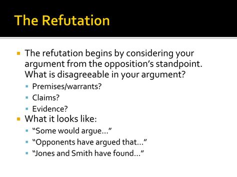 Ppt Understanding Counterarguments Strengthening Your Arguments