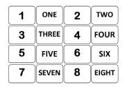 Number Memory Game ESL Worksheet By Angelitateacher