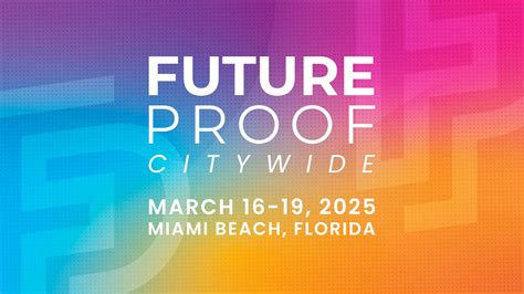 Future Proof Announces Biggest Event Concept Yet Future Proof