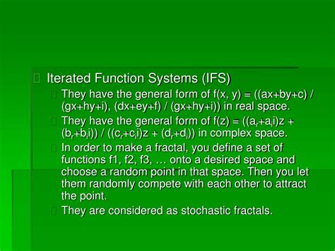 Ppt Exploring Fractals Art And Mathematics Powerpoint Presentation