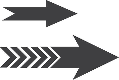Icono De Flecha En Estilo Plano Flecha Vector Flechas Png Y Vector