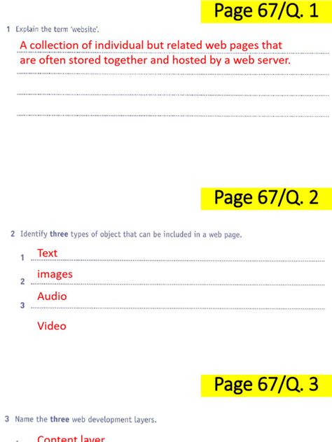 Website Authoring Notes 1 Pdf Html Element Html