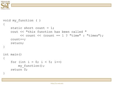 Ppt Static Variables Powerpoint Presentation Free Download Id1940843