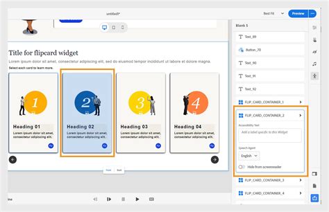 Comment Rendre Des Widgets Accessibles Dans Adobe Captivate
