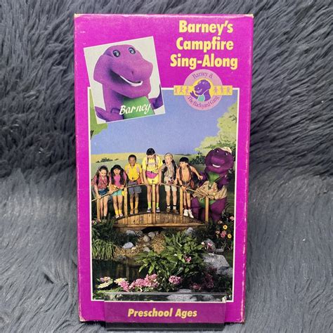 Barney Campfire Sing Along Vhs 1990
