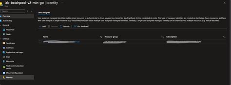 Azure Batch Account Node Unable To Download The Resource File Using