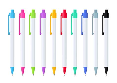 그리기 도구 아이콘 평면 세트 무료 벡터