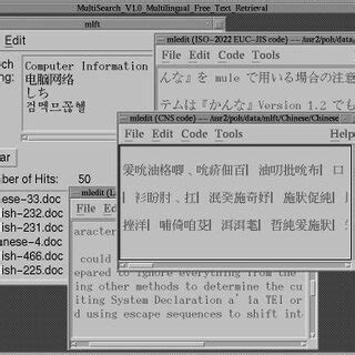 The Multisearch Multilingual Free Text Search Engine Using The Unicode Download Scientific