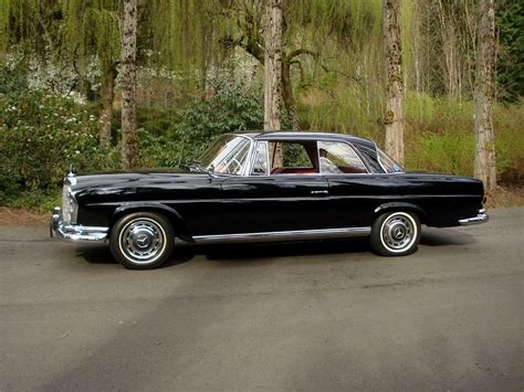 1962 Mercedes Benz 220se Coupe Side Profile 91351